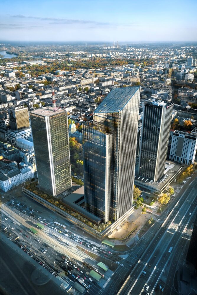 Lilium Tower w Warszawie - organiczny drapacz chmur w zawieszeniu ...