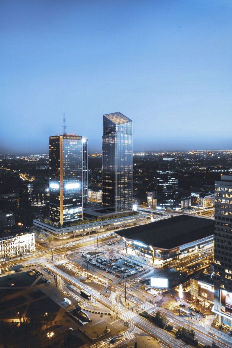 Lilium Tower w Warszawie - organiczny drapacz chmur w zawieszeniu ...